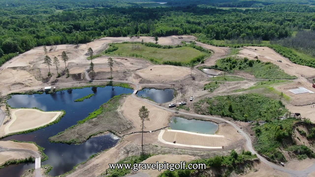 Golf Video: First Look at The Gravel Pit Golf Course in Brainerd Minnesota